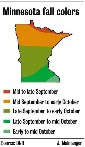 Fall color map | | mankatofreepress.com