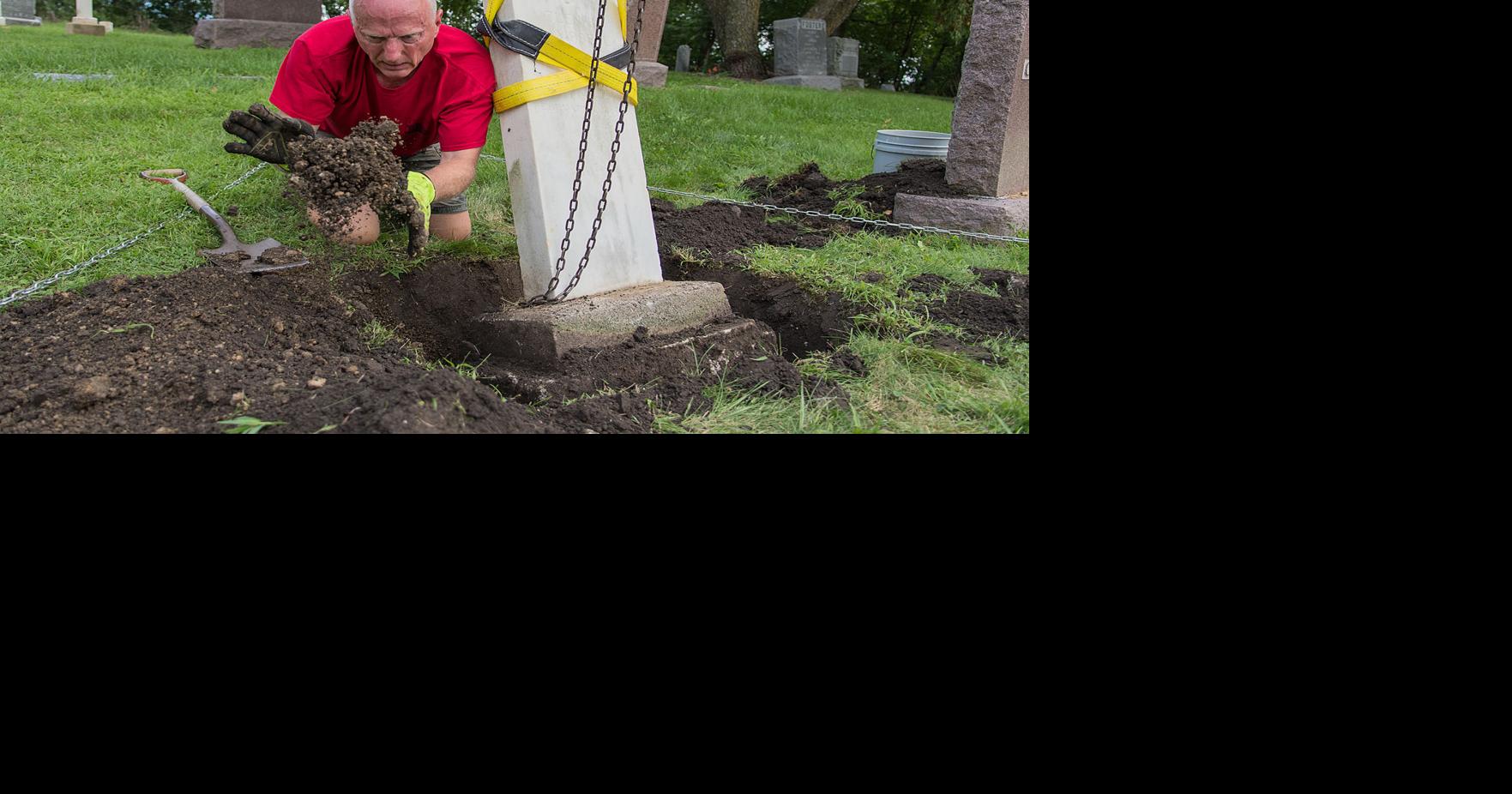 The good cemeterian: Volunteer brings new life to forgotten cemetery ...