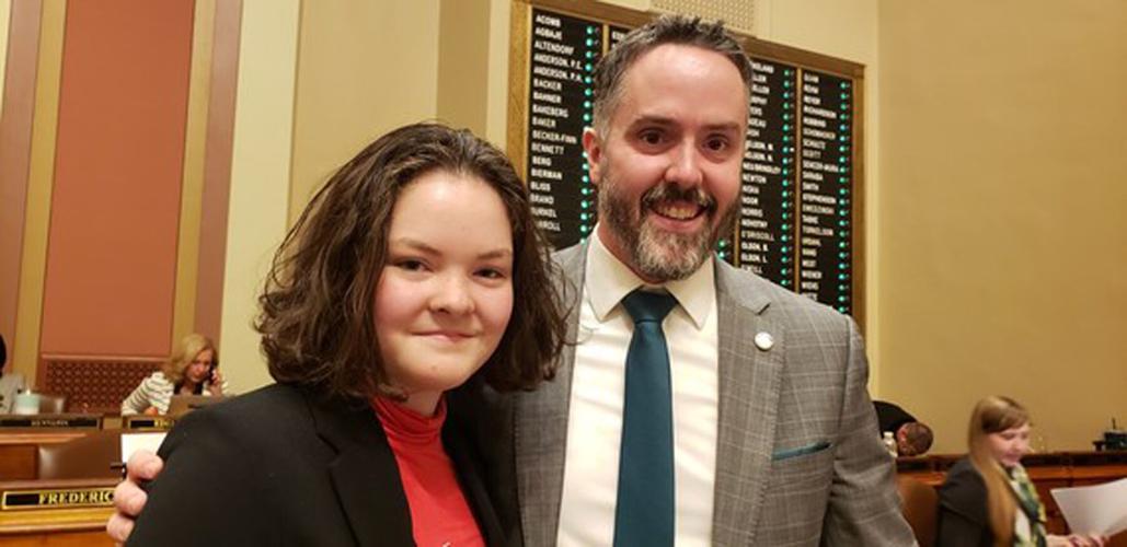 Mankato West student follows in parents’ footsteps at State Capitol ...