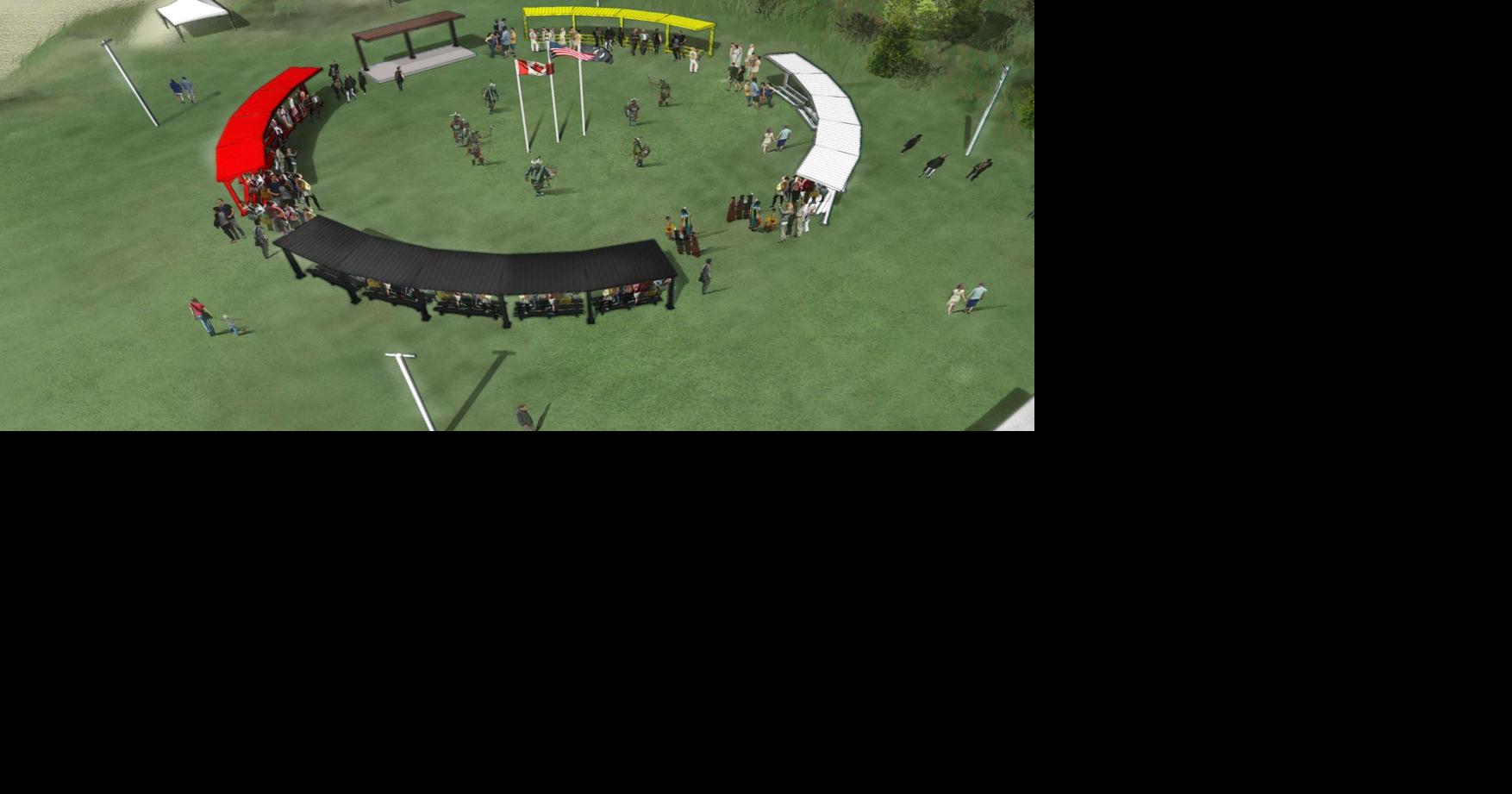 $130,000 canopy/arbor coming to pow wow grounds | Local News ...