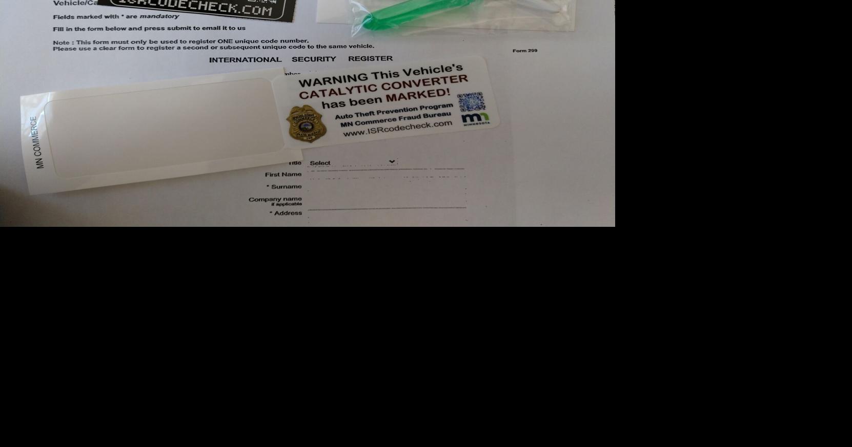 Ask Us: Anti-theft kit one tool in broader catalytic converter fight ...