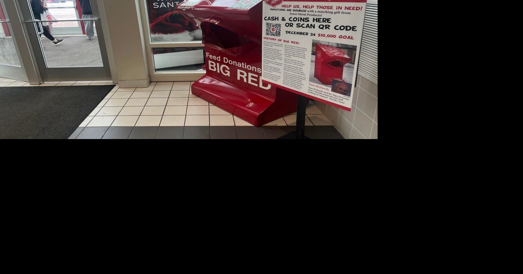 Salvation Army’s ‘Big Red’ donation box has 20 years of history | Local ...