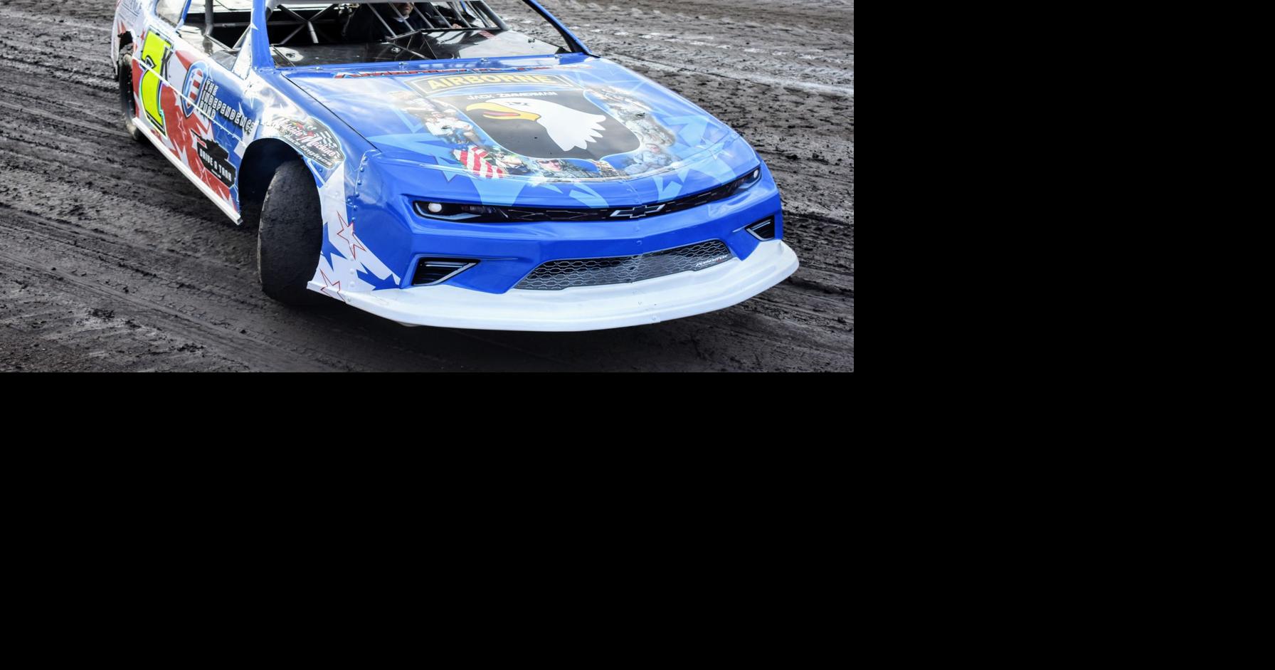 Friend honors war hero Jack Zimmerman by decorating a race car in his ...