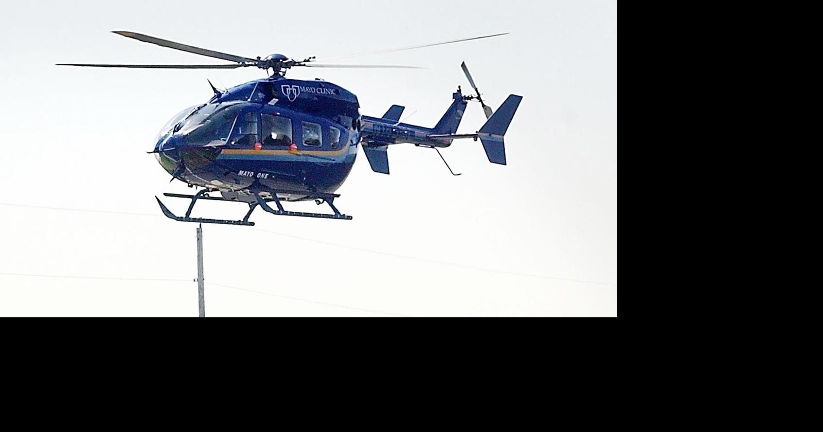 Minneapolis man saw Mayo Clinic helicopter start up | News ...
