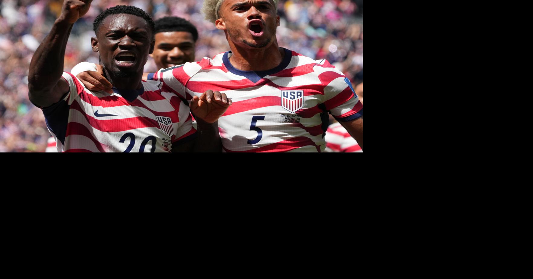 US reaches World Cup knockout round and wins its group with 2nd ...