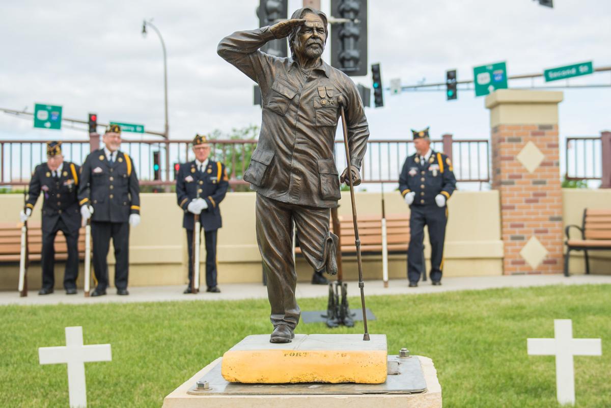 Newly dedicated statue a symbol of veterans' sacrifices | Local News ...