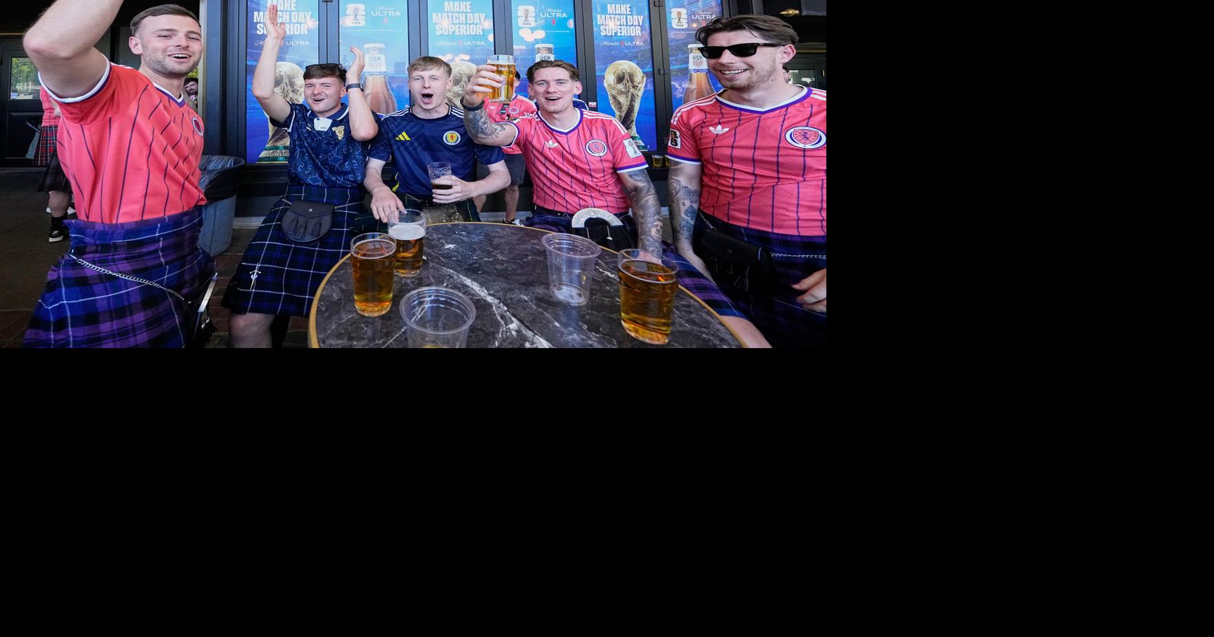Scotland fans have descended on Boston for the World Cup, and bars are ...