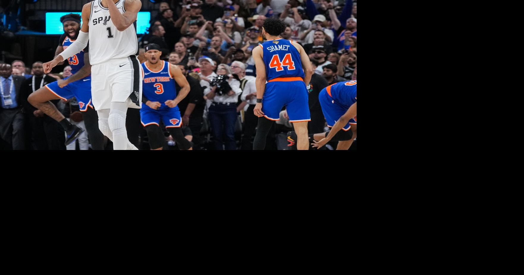 A comeback to savor, a finish to forget. Wemby and the Spurs let Game 2 ...