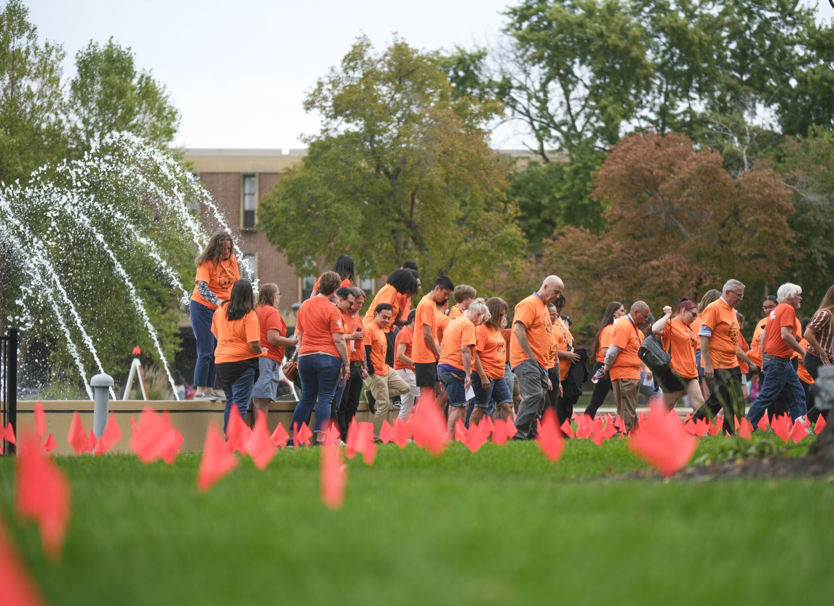 Flags for the forgotten: MSU honors Orange Shirt Day | Local News ...