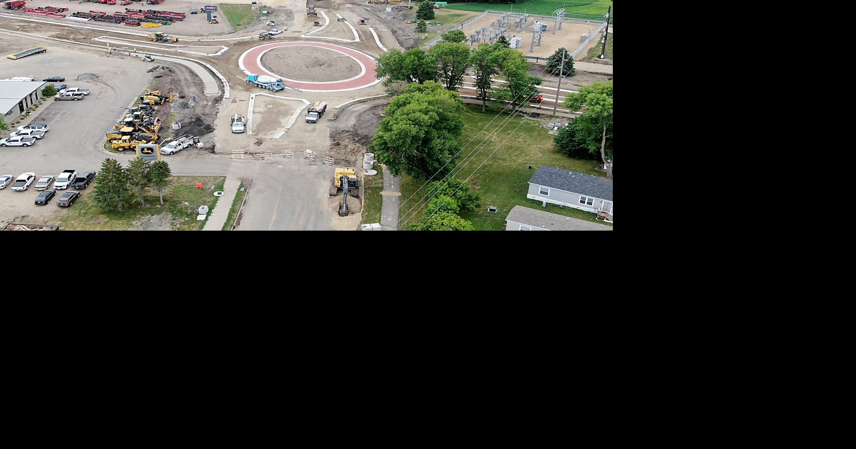 PHOTOS: Lor Ray Drive roundabout construction | Photos ...