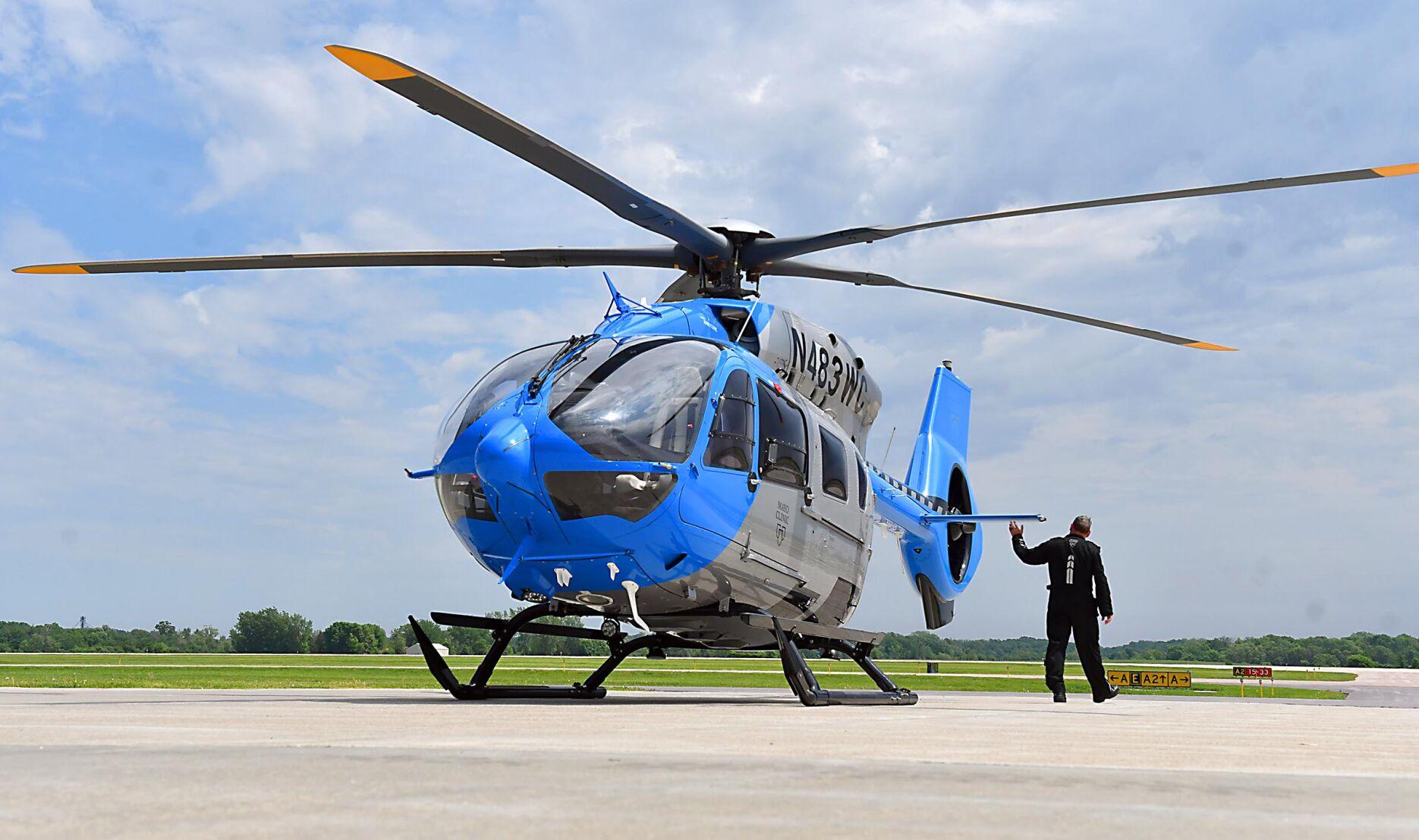 Taking flight: Mayo's medical fleet adds new helicopter in Mankato ...