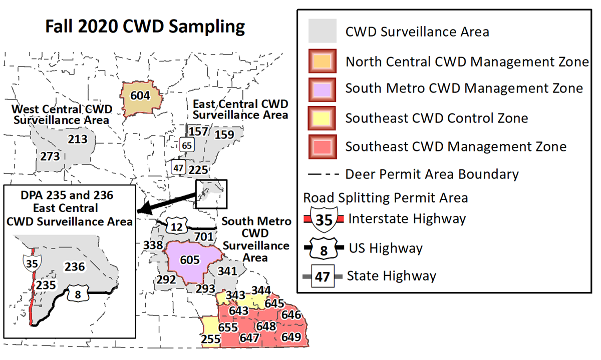 More CWD sites identified; voluntary deer sampling in effect this year ...