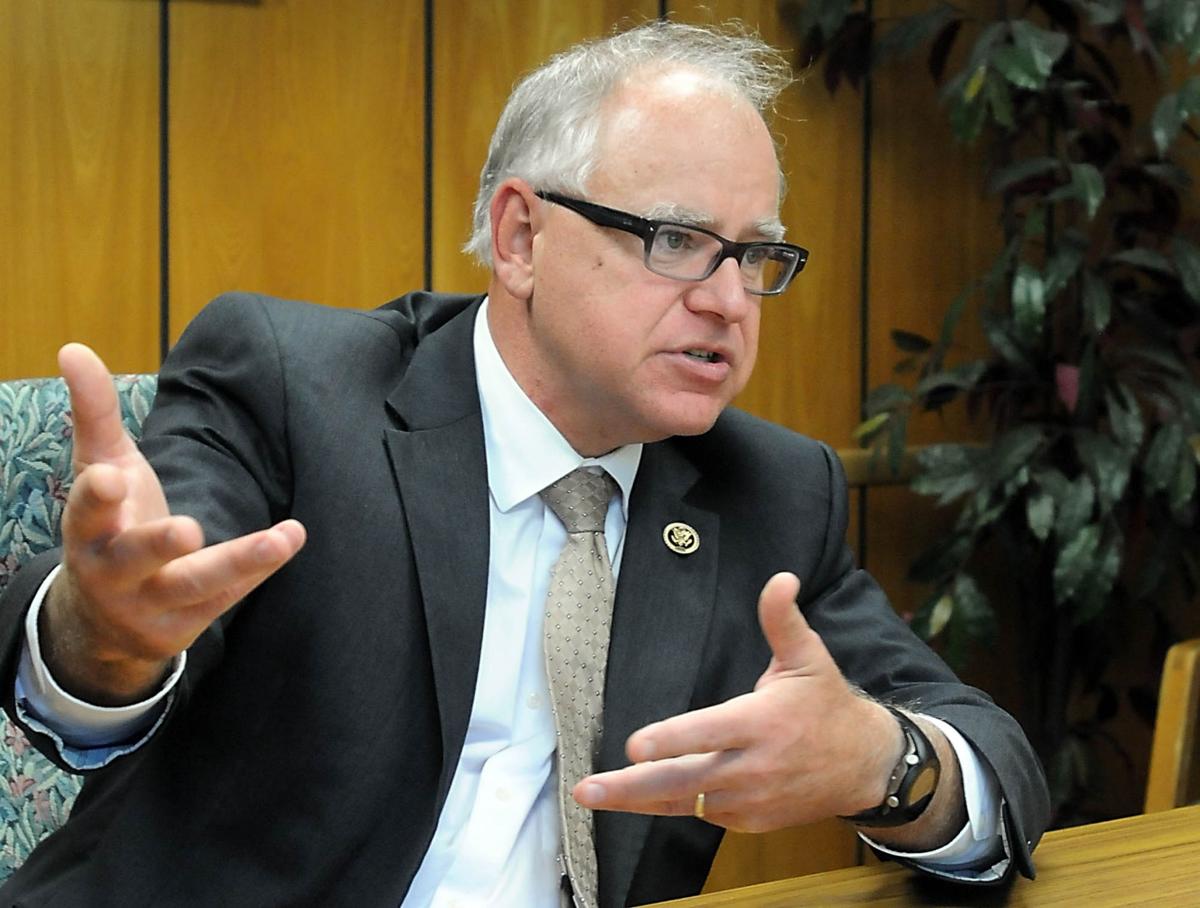 Rep. Tim Walz says fiscal issues should take priority | Local News ...