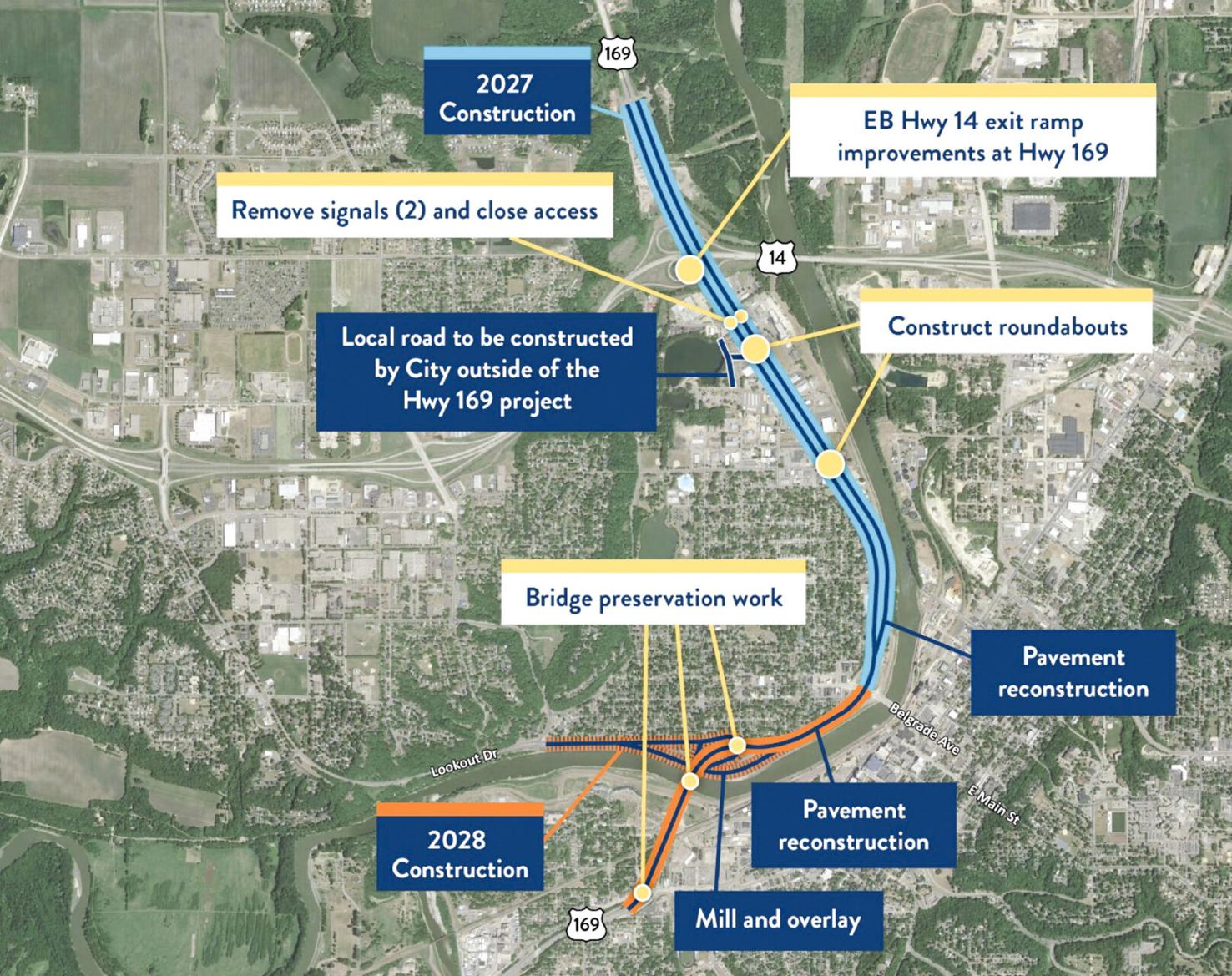 Hwy 169 detour likely in $70M project's 1st year | Local News ...