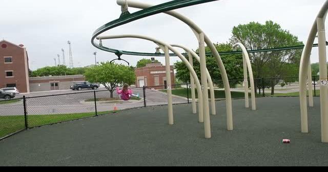 Gravity rail swing in New Ulm's German Park. | Video Gallery ...