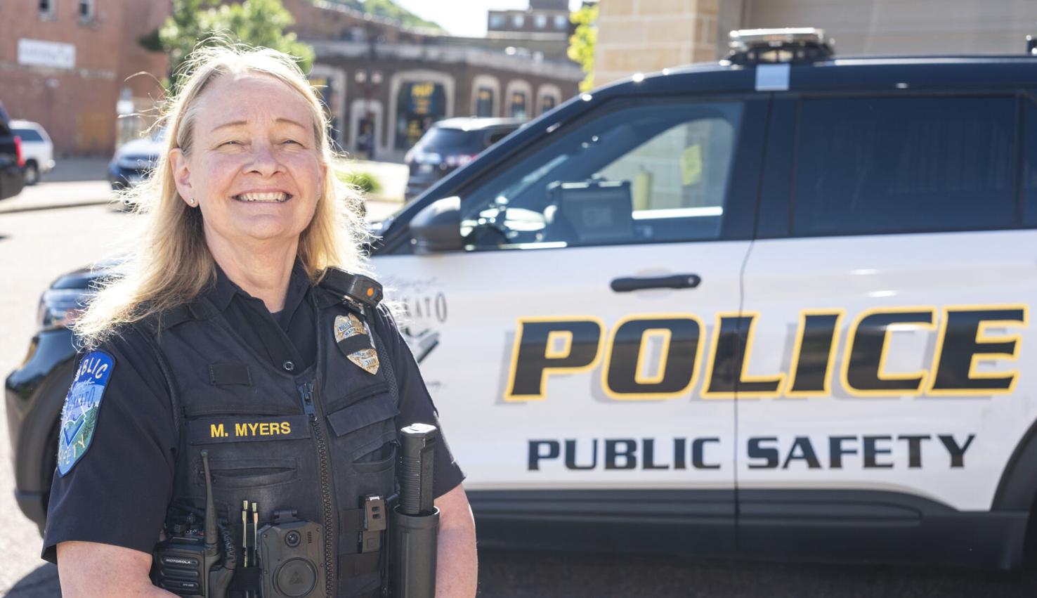 Mankato police officer honored for her service | Local News ...