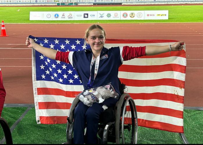 Elite company: In adaptive track and field, Adaylia Borgmeier is world ...