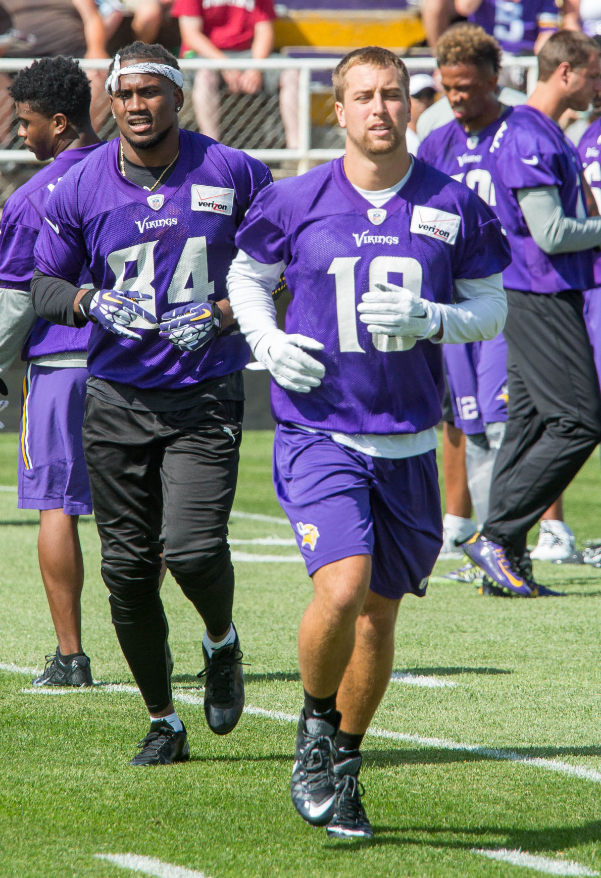 From rookie to veteran, Thielen has made quick move | Vikings ...