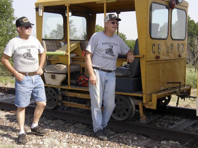 Re-enactors give local history lesson to riders on Central Branch ...