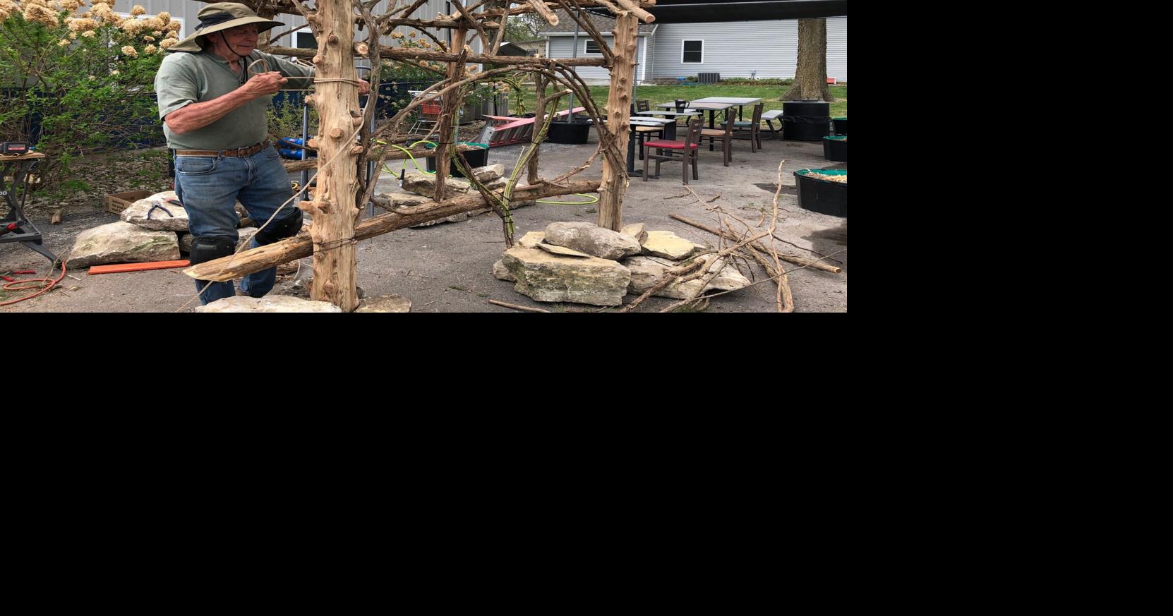 Rustic arbor sets peaceful tone | Family Living | marysvilleonline.net