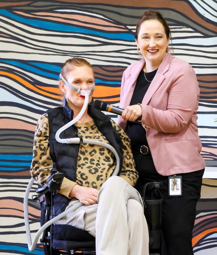 Principals celebrate Courtney after ALS diagnosis | Features ...