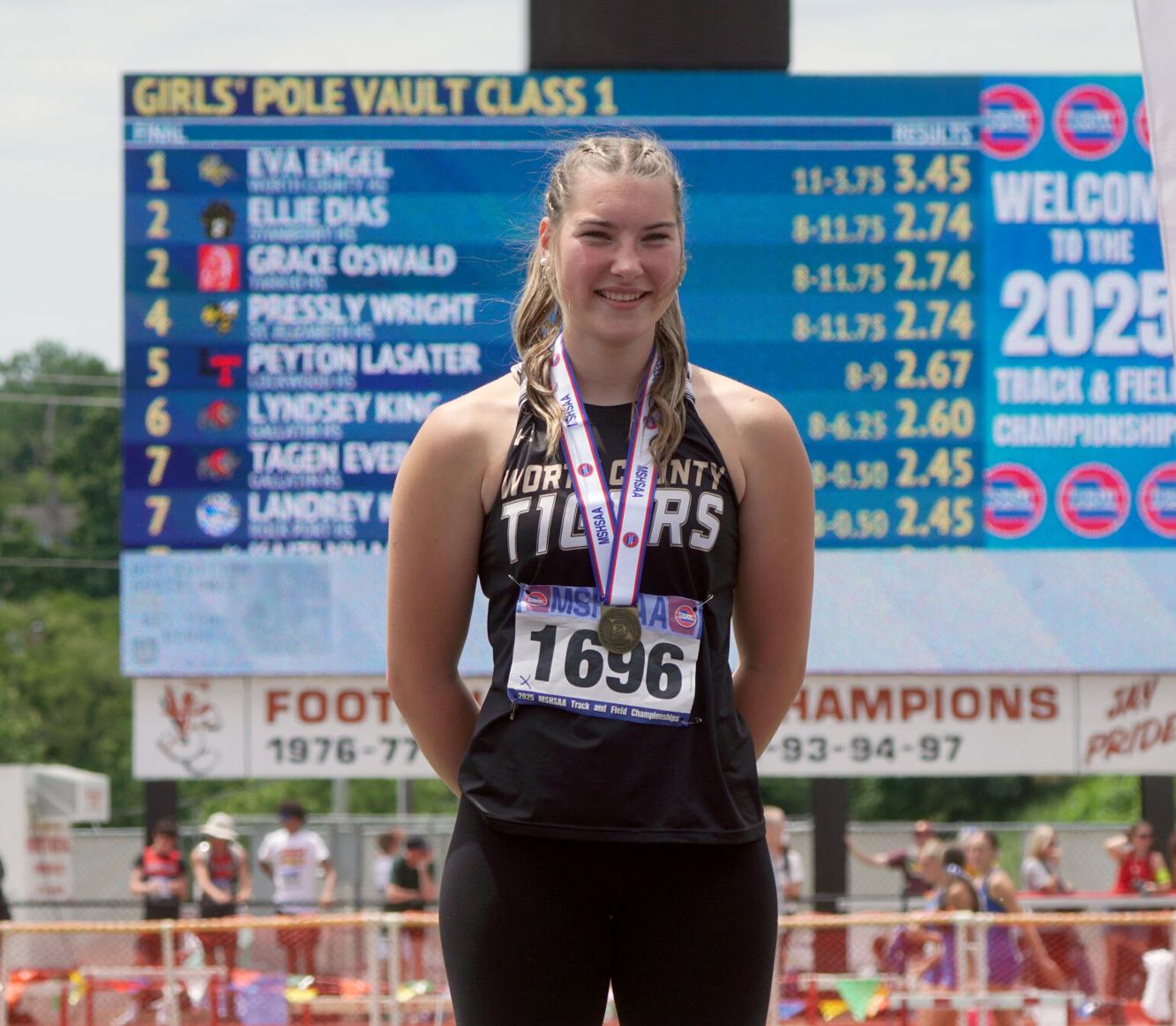 Engel becomes most decorated Missouri Class 1 pole vaulter of all time ...