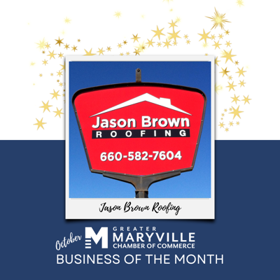 Jason Brown Roofing receives nod from chamber | Business | Maryville Forum