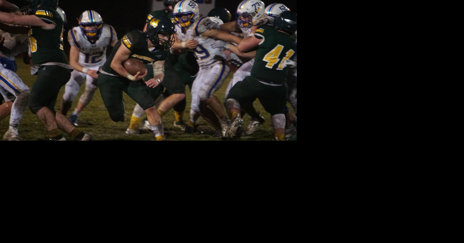 Spoofhound run game dominates in muddy district semifinal against ...