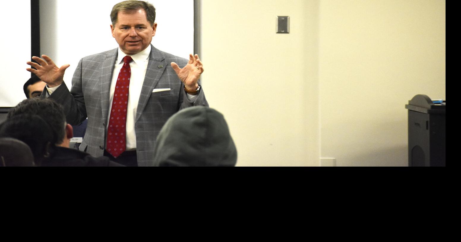 Tatum addresses Northwest students about DEI cuts | News | Maryville Forum