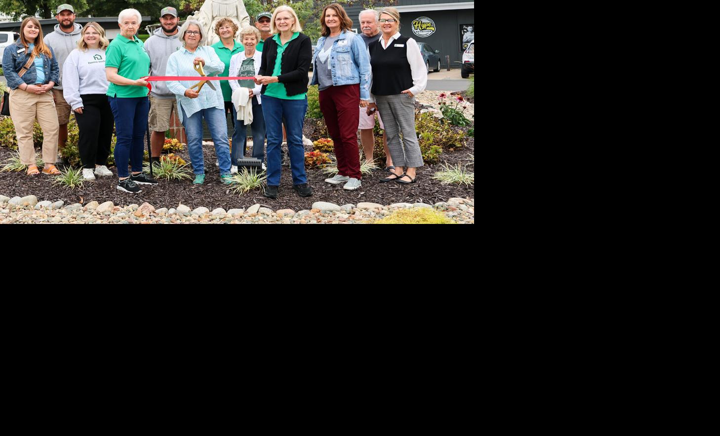 Garden Club celebrates new look for Mabel Perkins garden | News ...