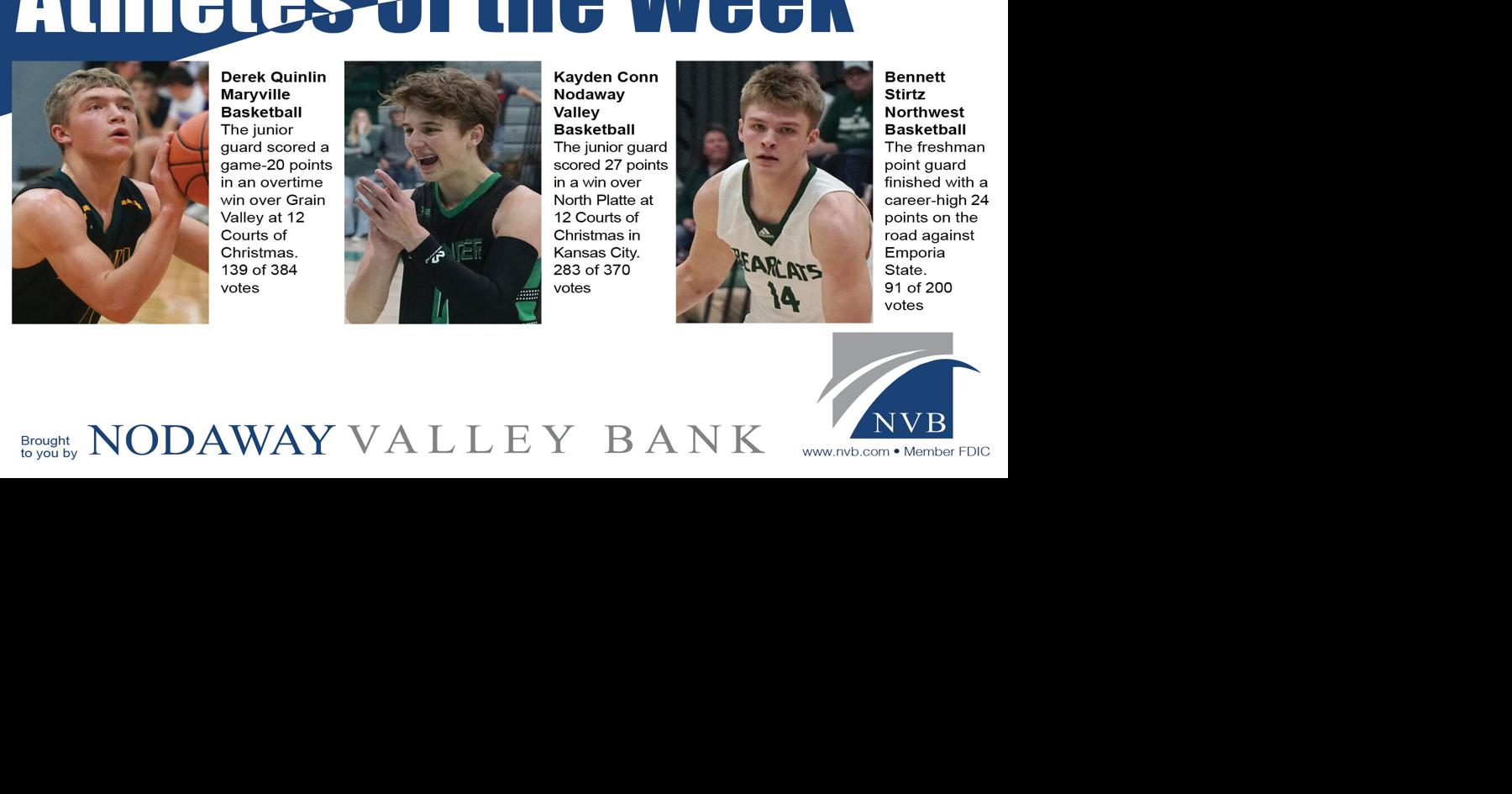 AOTW: Quinlin, Conn, Stirtz | Athletes of the Week | Maryville Forum