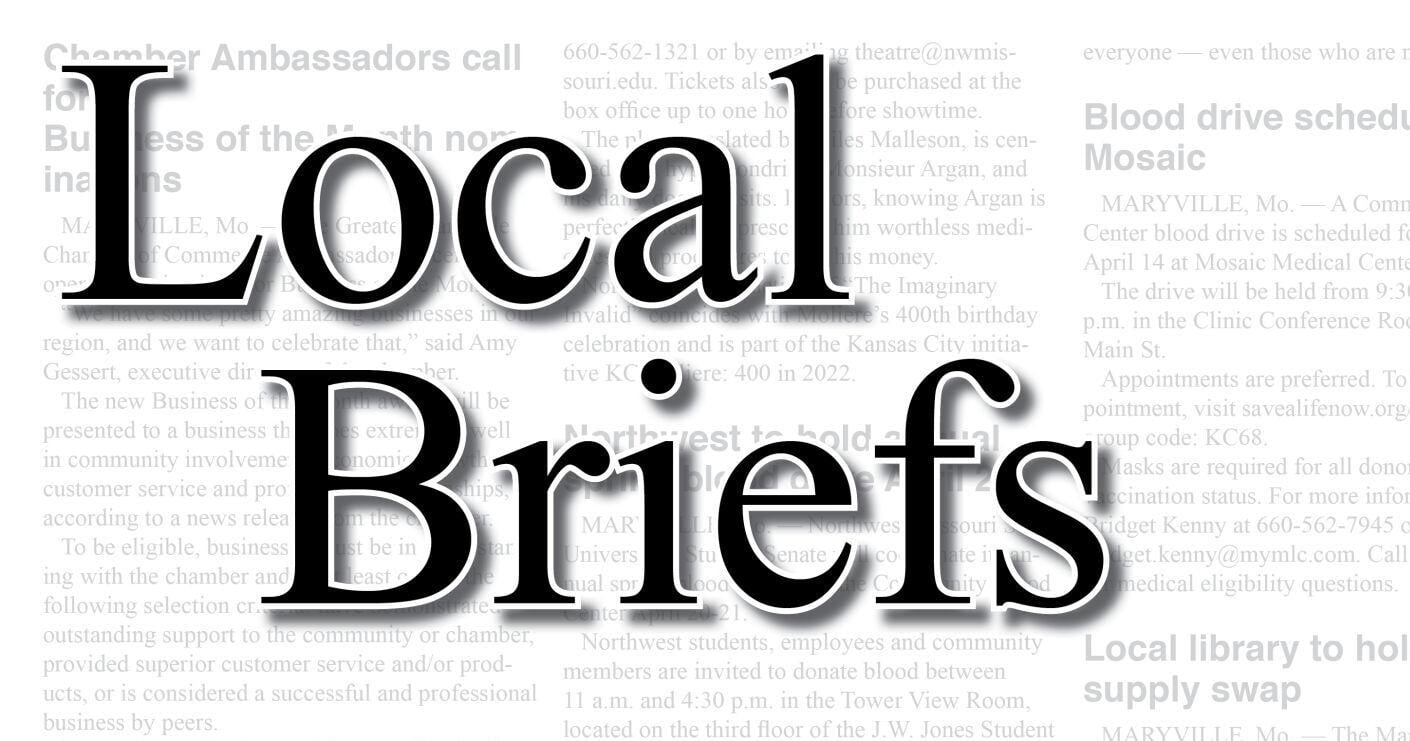 Local Briefs: Thursday, June 4, 2026 | News | Maryville Forum
