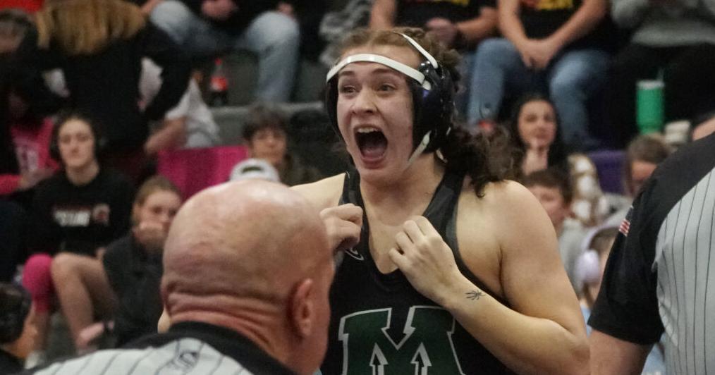 Berry becomes first Spoofhound girl to punch state wrestling ticket ...