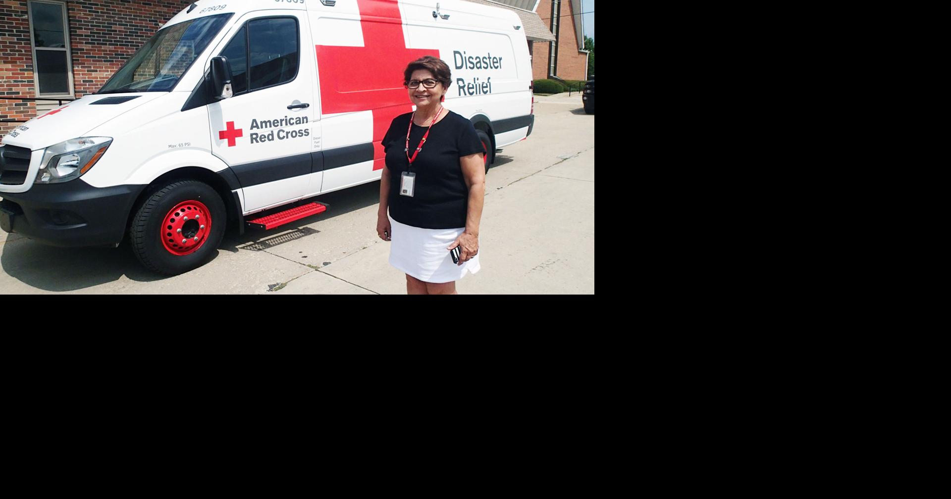 Volunteer hits the road in new Red Cross van | Features | Maryville ...