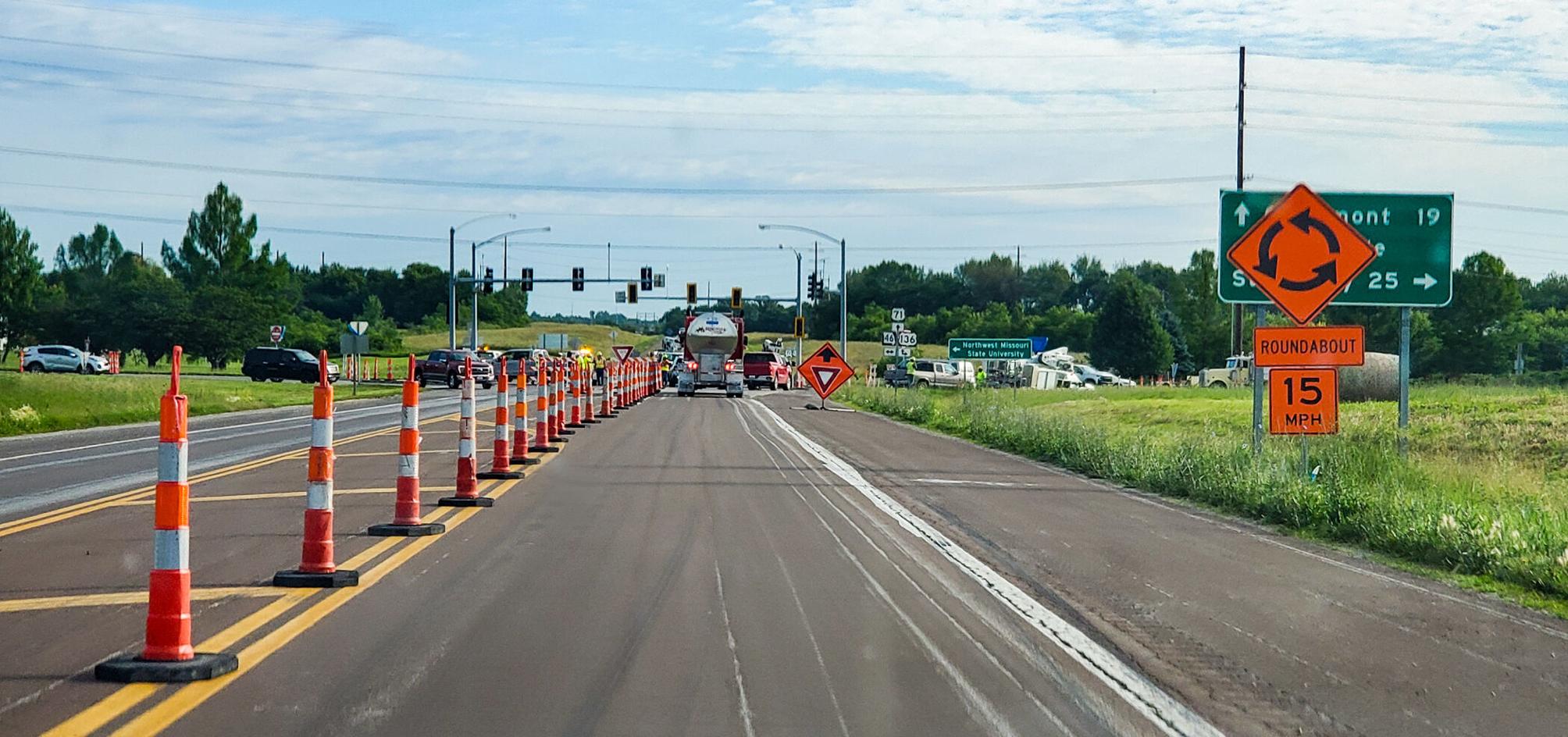 Temporary roundabout working smoothly in Maryville | News | Maryville Forum
