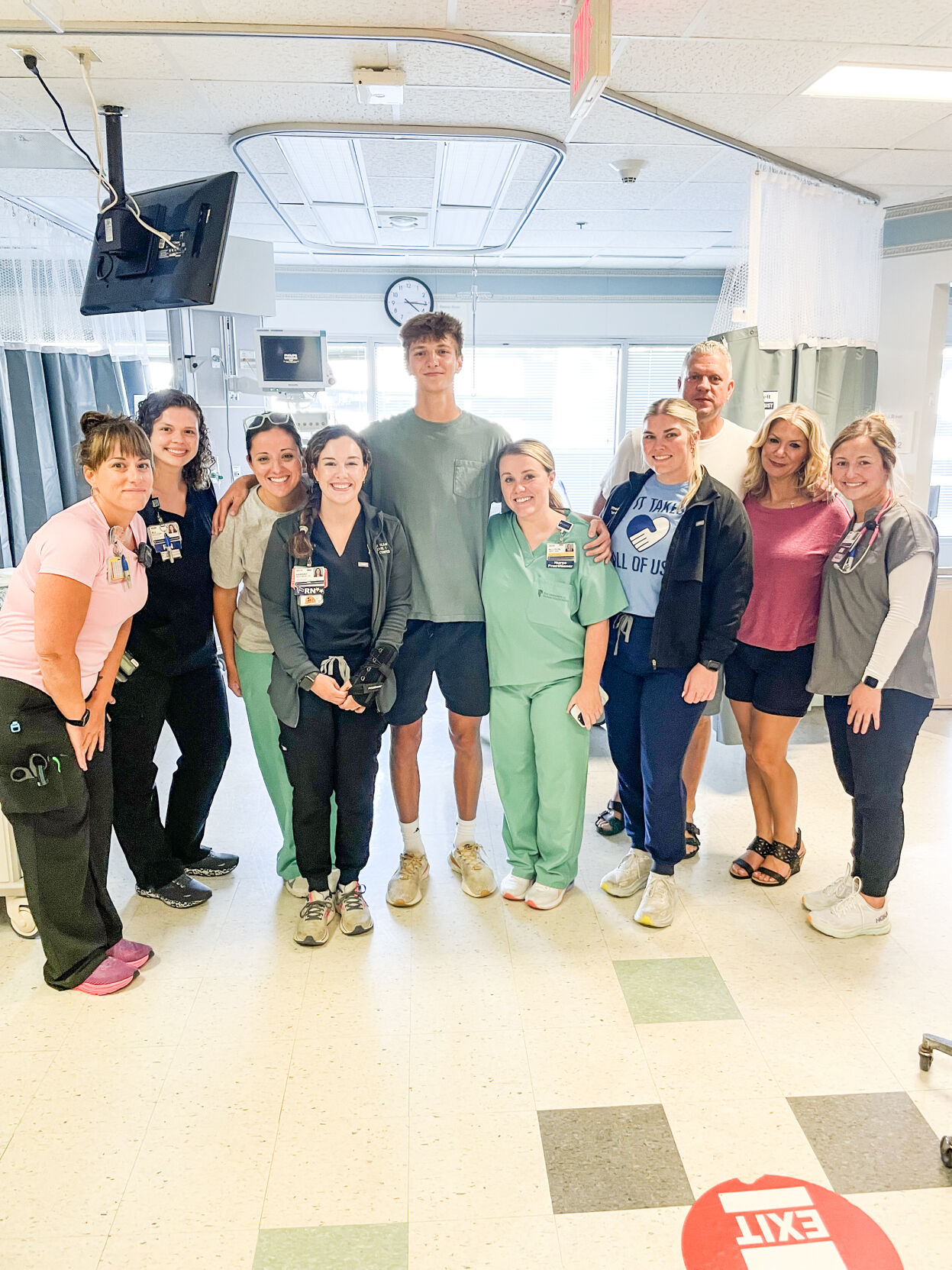 Local fraternity helps member injured in crash who walked back onto ...