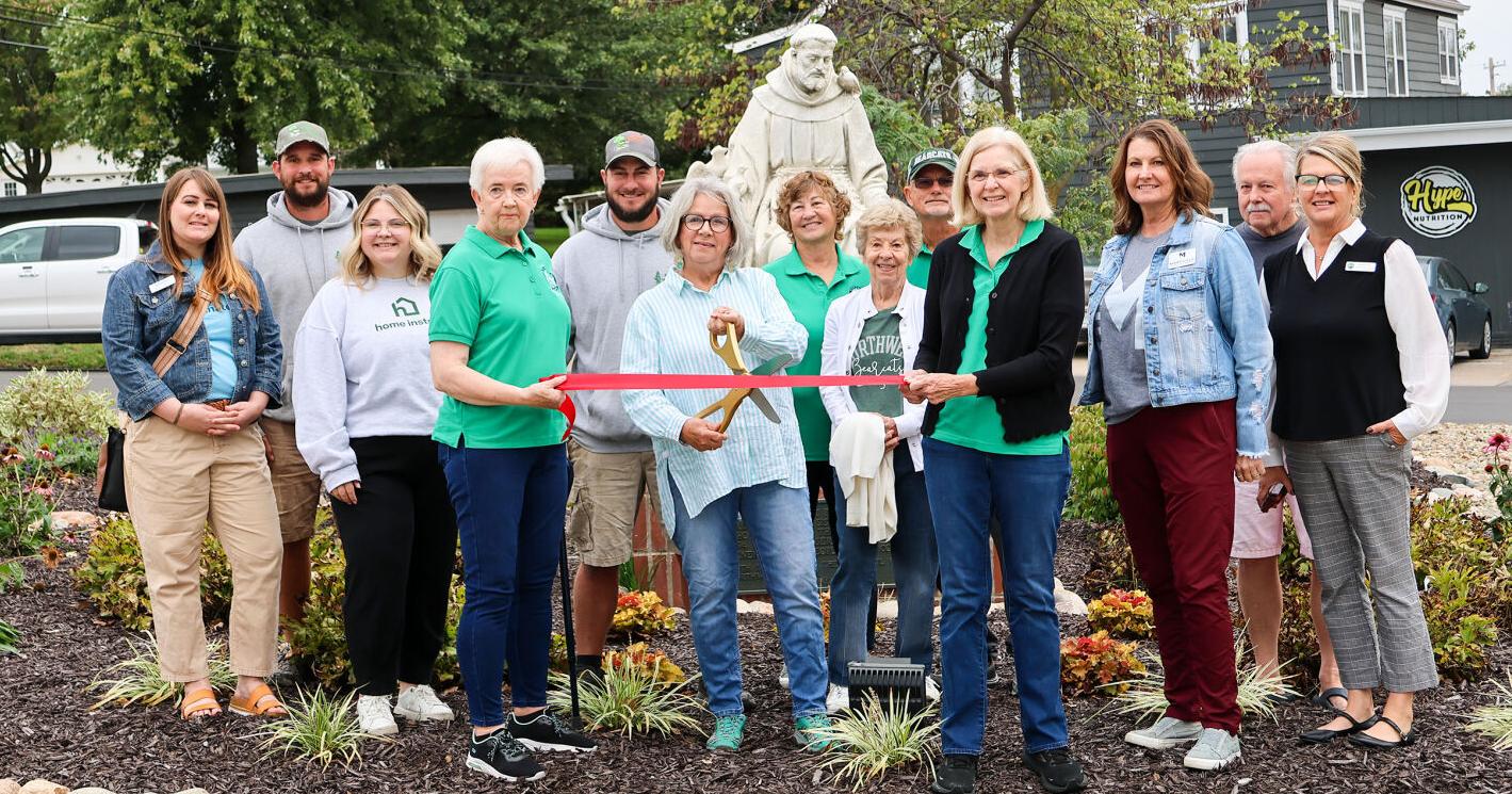 Garden Club celebrates new look for Mabel Perkins garden | News ...