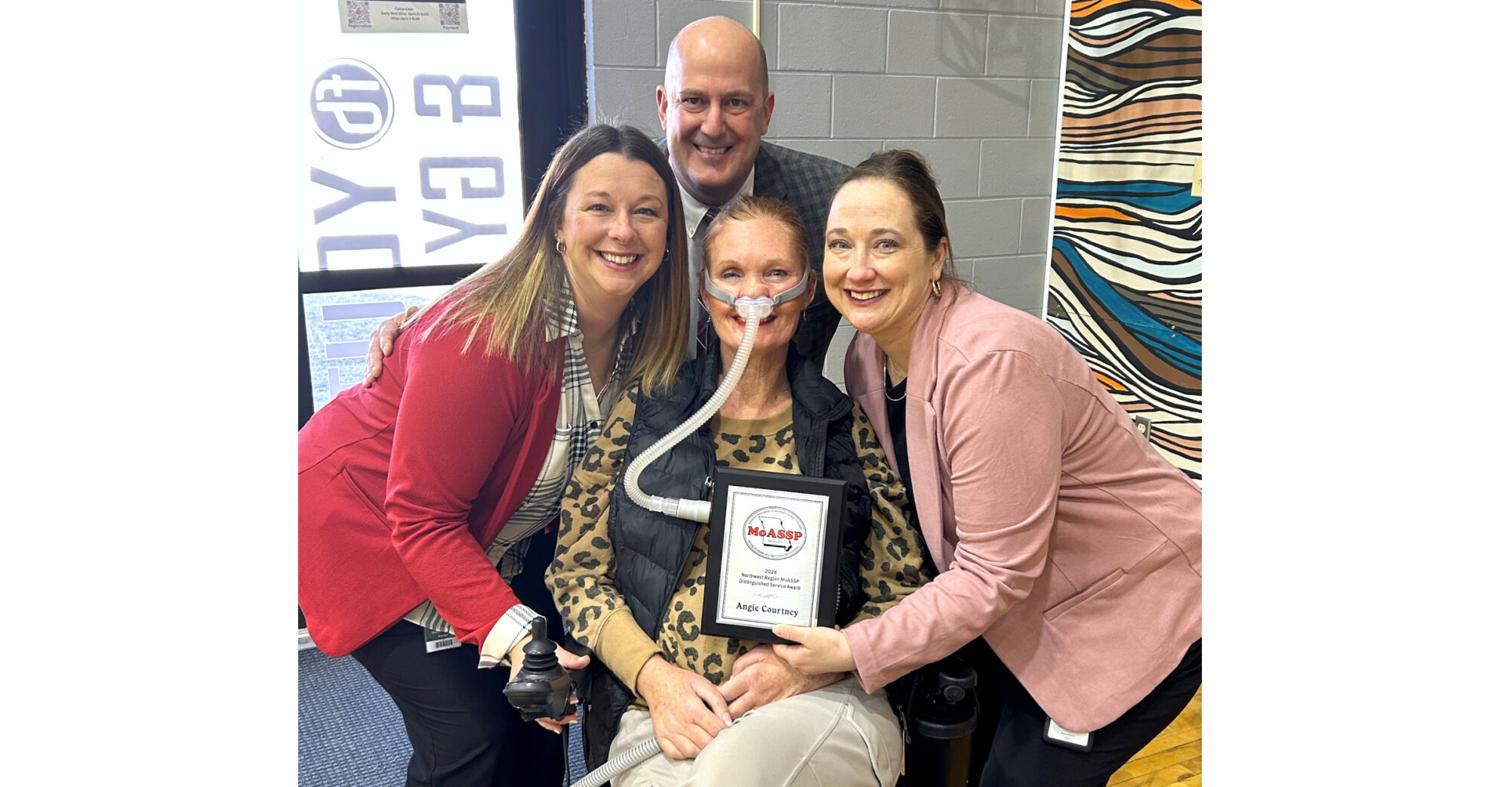 Principals celebrate Courtney after ALS diagnosis | Features ...