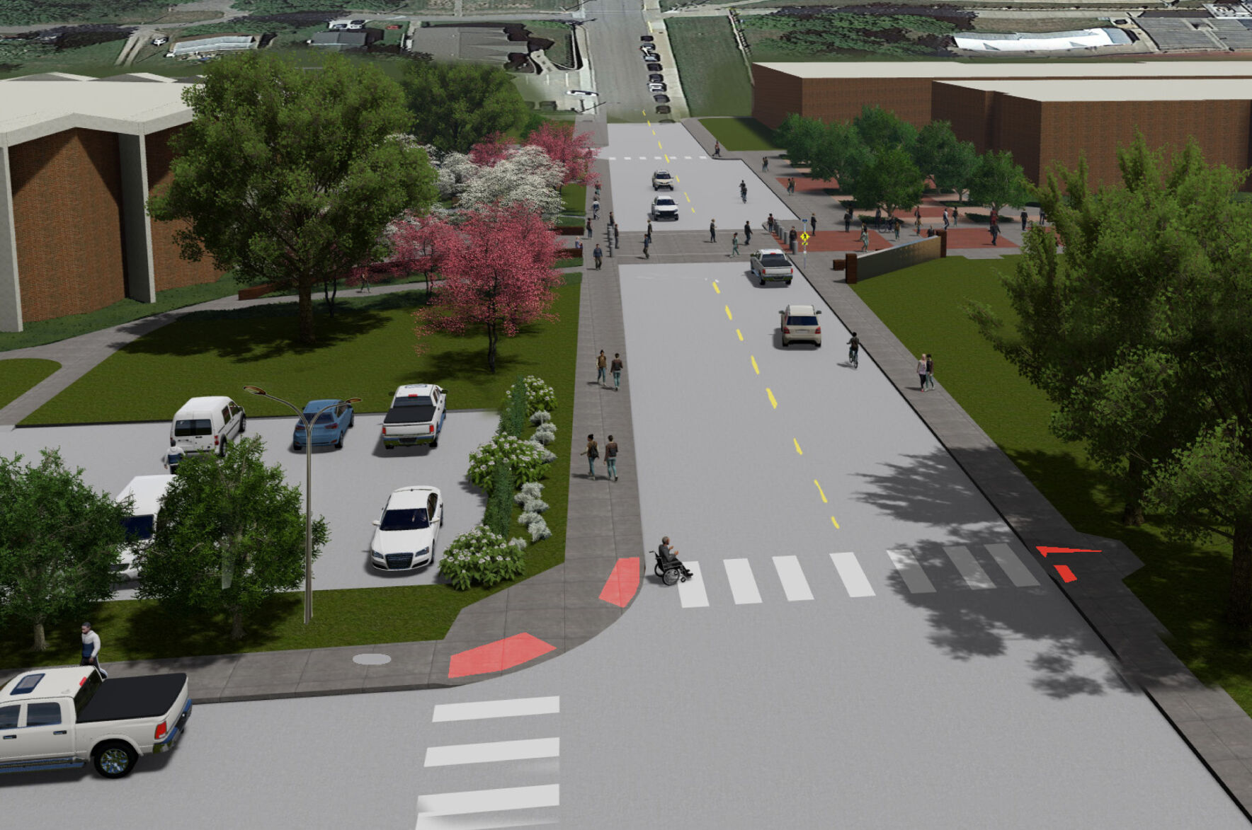 Northwest awarded $600K grant to enhance College Avenue crosswalk ...
