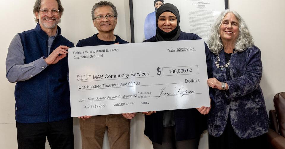 MAB Community Services matches $100,000 challenge grant for Maxo Joseph ...