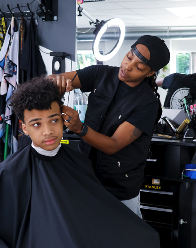 Making History: Woman-Owned Barbershop Heavi Hitters Expands | Culture ...