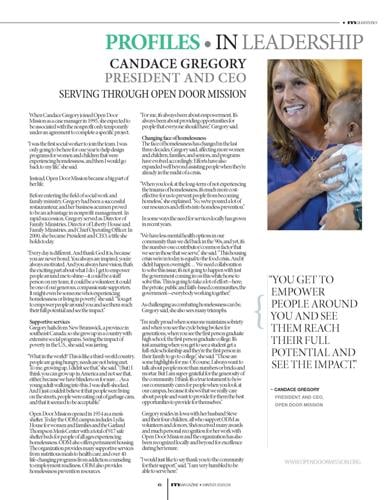 PROFILES • IN LEADERSHIP WINTER 2023/2024 Issue | Cover Stories | mbj.com