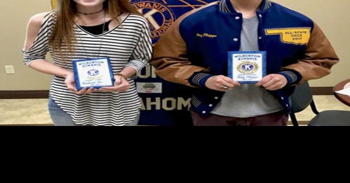 Brinlee, Phipps recognized by Wilburton Kiwanis Club | Local News ...