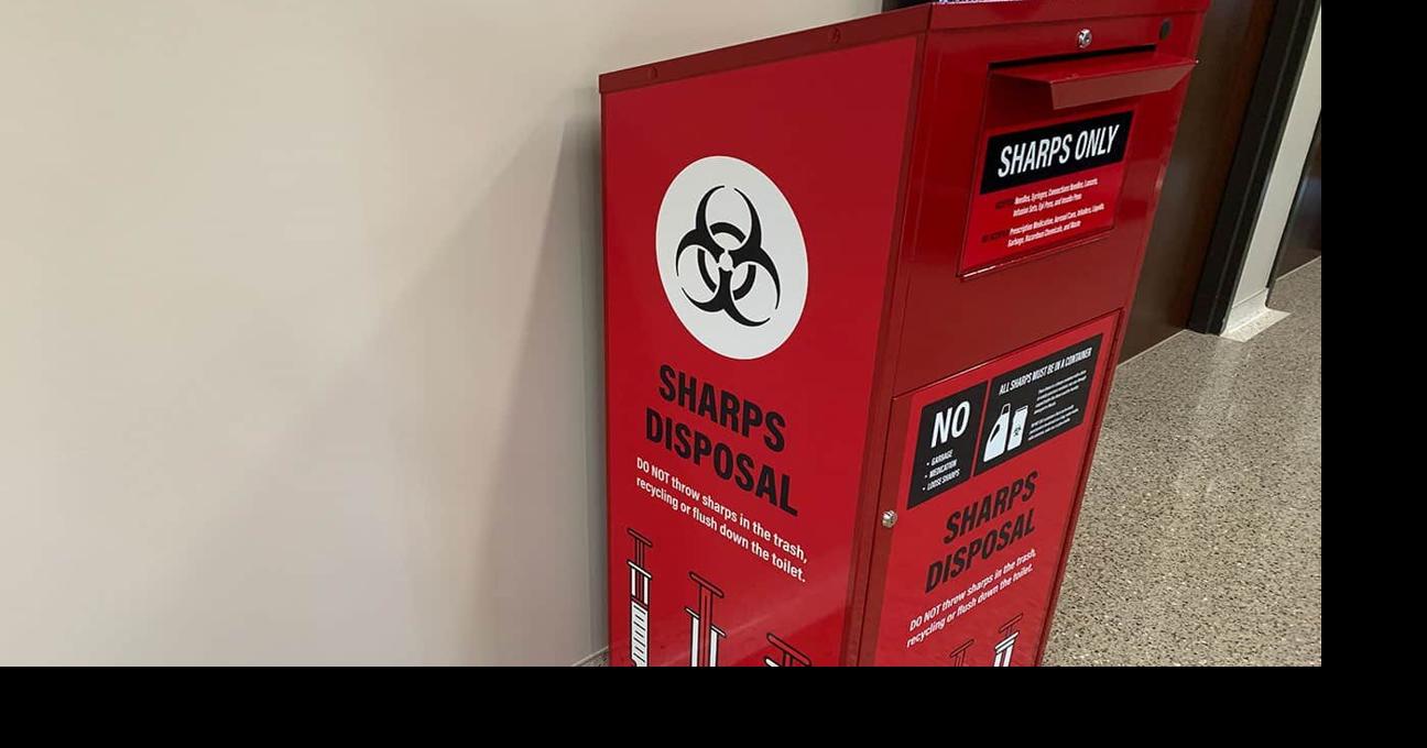 New medical sharps disposal container available for public | News ...