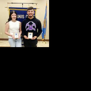 Ward, Leckelt recognized by Wilburton Kiwanis Club | | mcalesternews.com