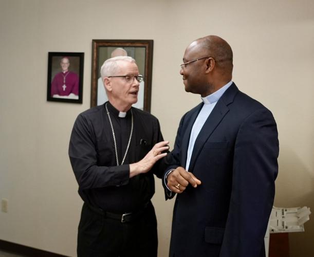 Bishop blessing | News | mcalesternews.com