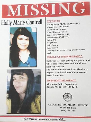 Arrest made in Holly Cantrell case | Don't Miss This | mcalesternews.com