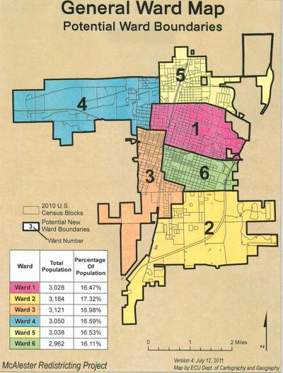 McAlester panel still drawing new ward lines | Local News ...