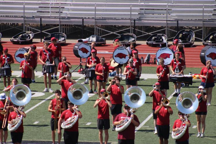 PHOTOS: University of Arkansas Razorbacks Band at McAlester | Sports ...