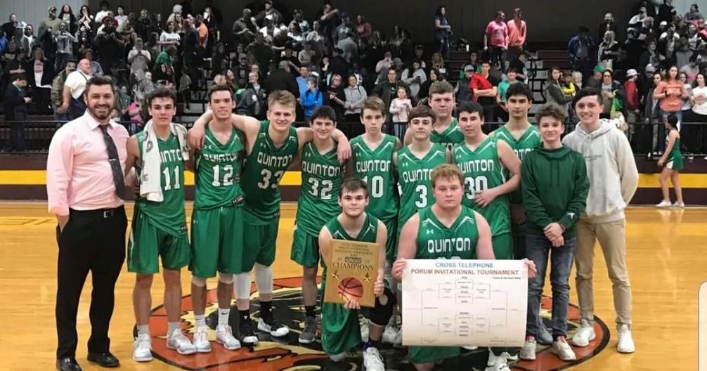 Boys Basketball Roundup Jan. 21-26: Quinton wins Cross Telephone Porum ...